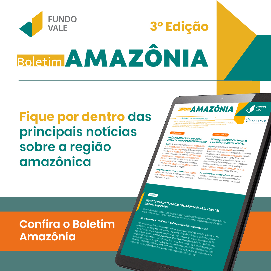 Fundo Vale | Third edition of Boletim Amazônia highlights current ...